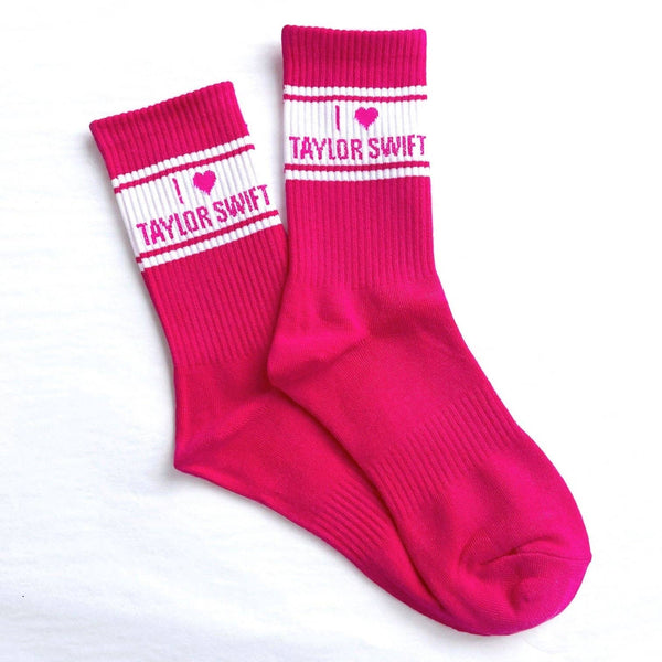 Taylor Swift Socks ( I Love Taylor Swift) - Village Sock Shop